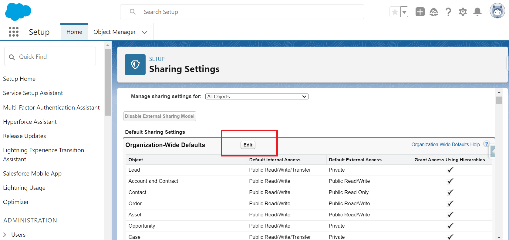 03. Update Sharing Settings for TaroWorks Objects. – TaroWorks Support ...