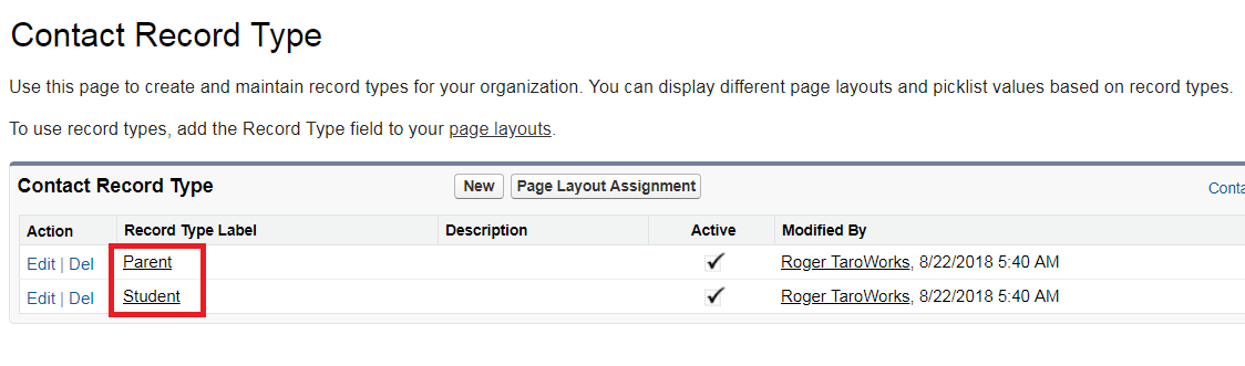 How do I map to record types? – TaroWorks Support Center