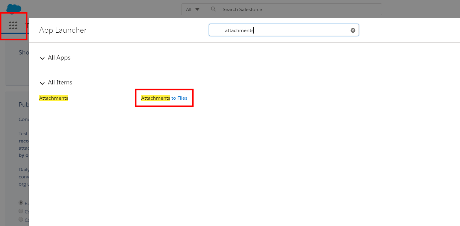 01. Conversion of Attachments to Salesforce Files – TaroWorks Support Center